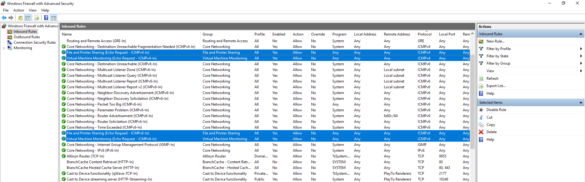 Azure VM での ICMP (ping, traceroute) について – Made in container
